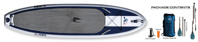 Zia Kayak Outfitters - Hobie Paddleboards Inflatable SUP 10'8 ATR- I